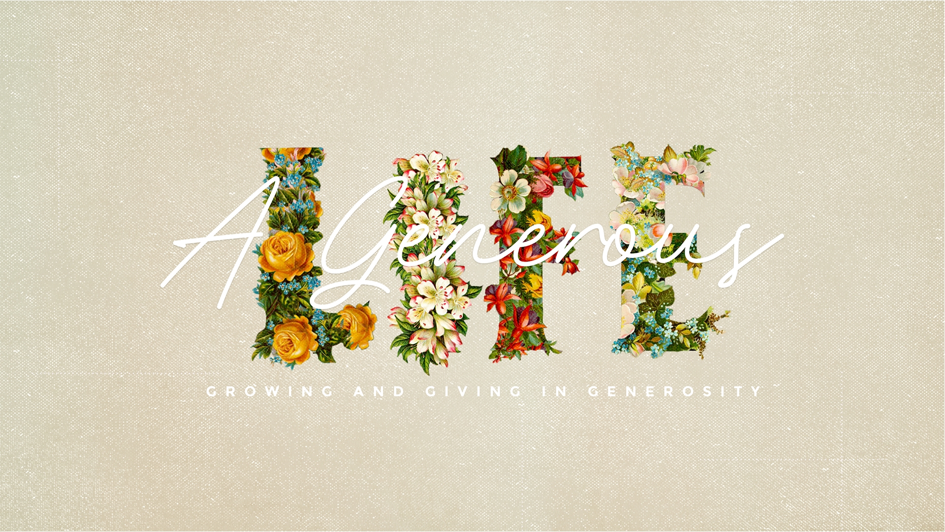 A Generous Life of Hospitality and Service - LifeConnection Church